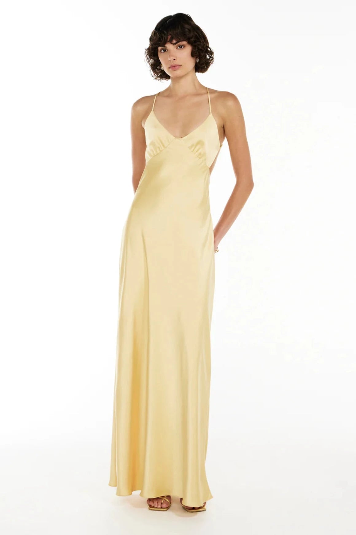 "Rent or Hire" Manning Cartell | Saturation Point Slip Dress Custard ...